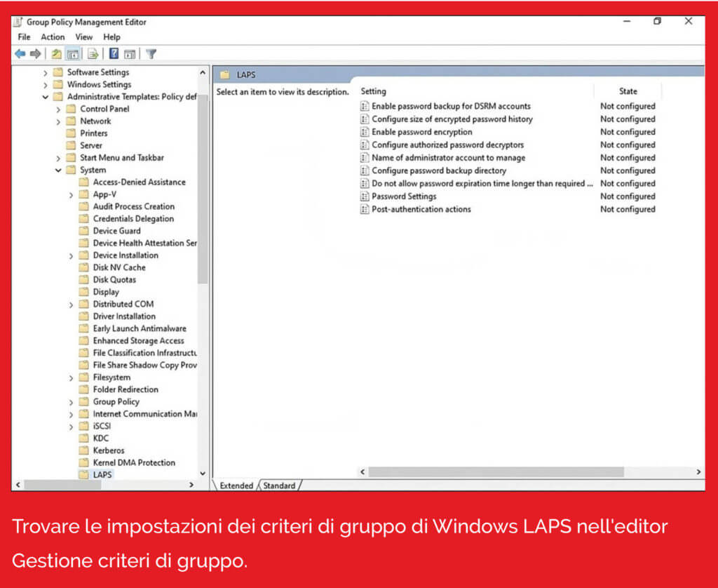 Windows LAPS: come lavorare con la nuova funzionalità